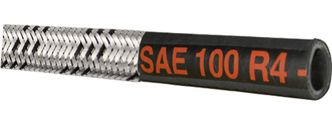 SAE 100/R4/ZINC Tubi trecciati in acciaio | Hoses Technology